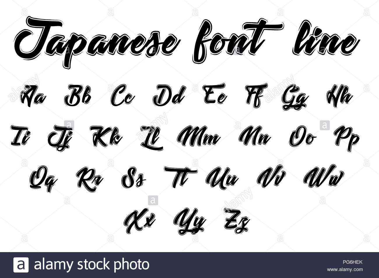 Japanese Font Stock Photos & Japanese Font Stock Images - Alamy