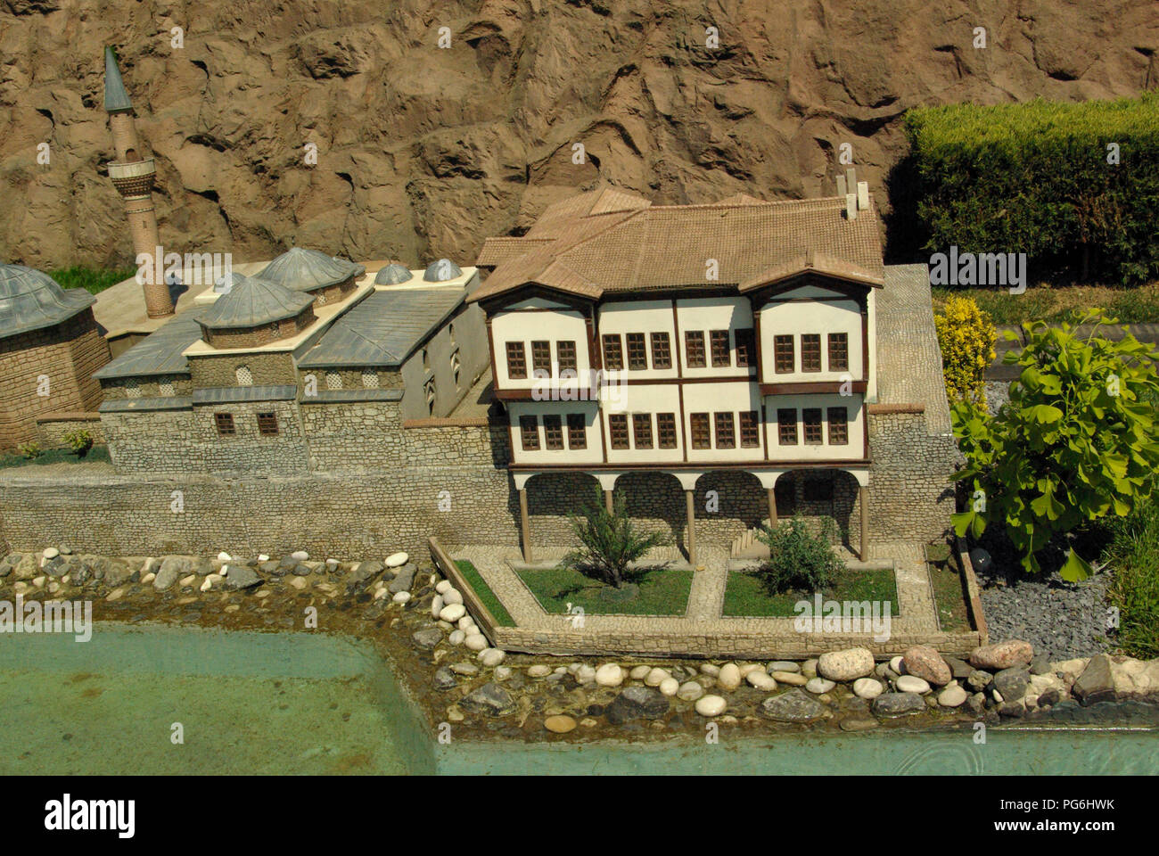 Miniature of a classic Turkish building in the city of Mardin Stock ...