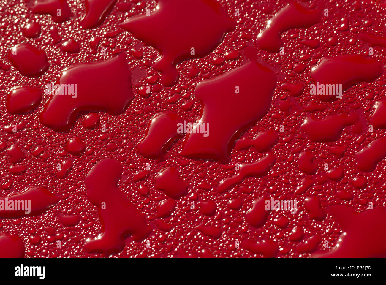 Raindrops illustration hi-res stock photography and images - Alamy