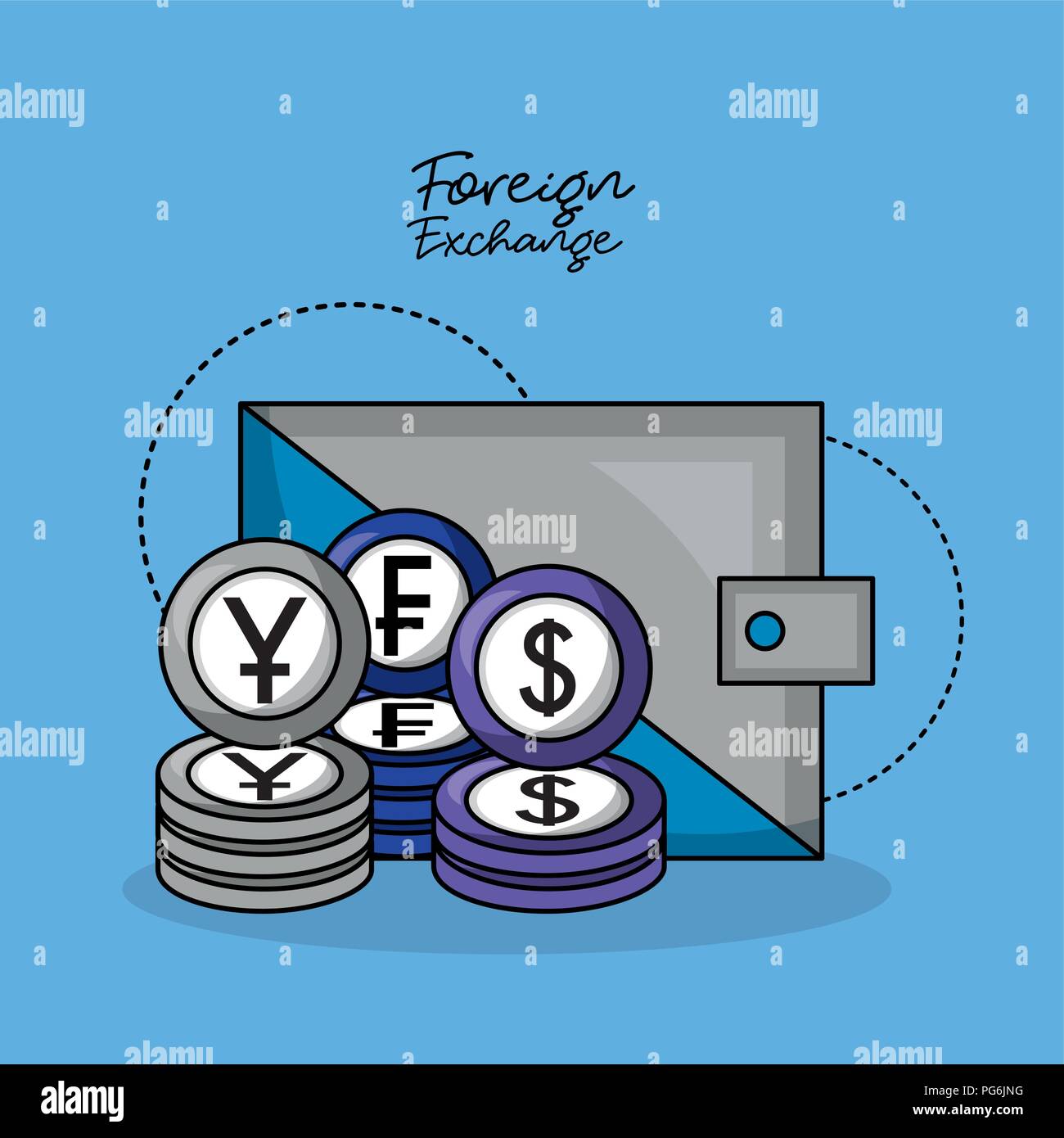 foreign exchange card Stock Vector Image & Art - Alamy
