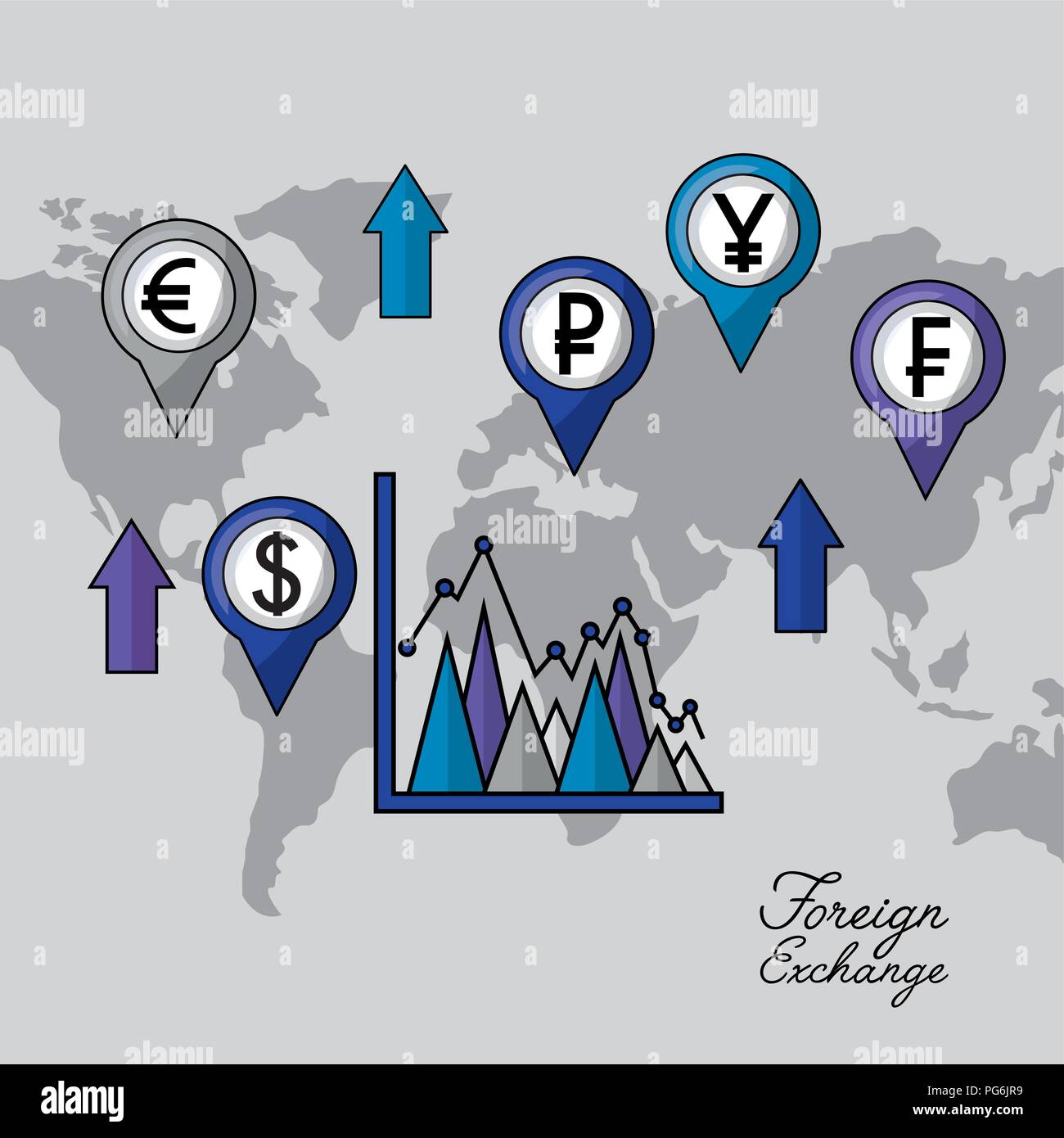 Going global illustration Stock Vector Images - Alamy