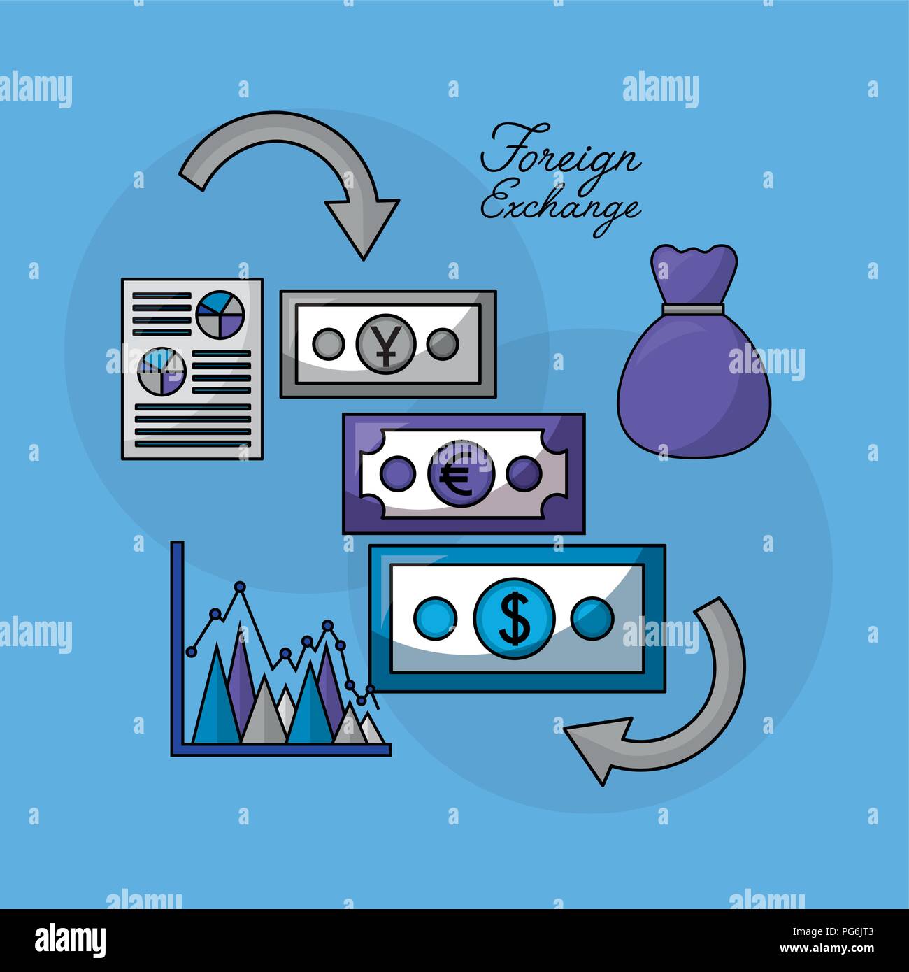 Money cash foreign exchange rate Stock Vector Images - Alamy
