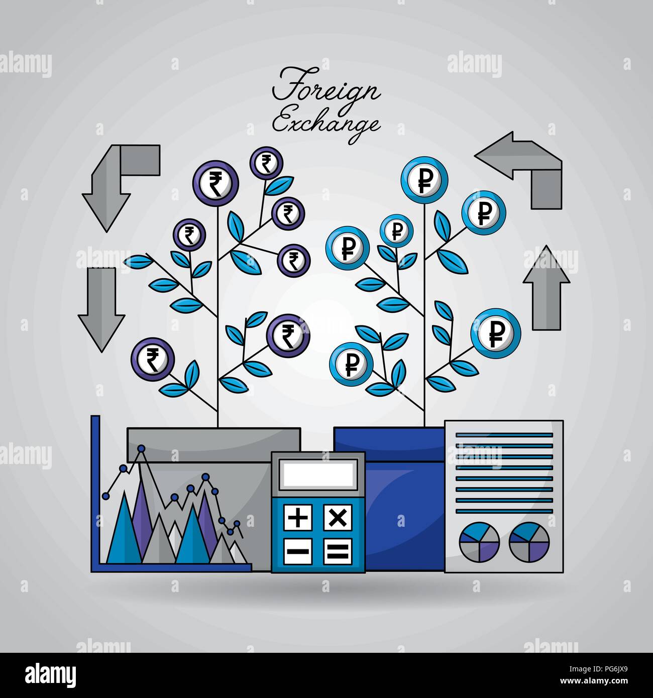 foreign exchange card Stock Vector Image & Art - Alamy