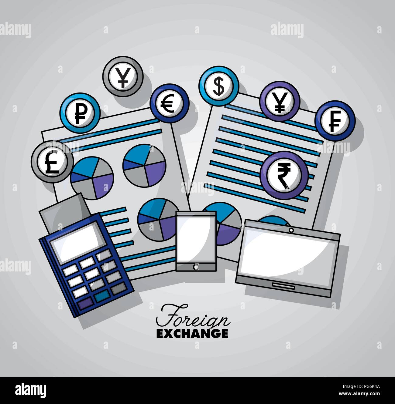 foreign exchange card Stock Vector Image & Art - Alamy