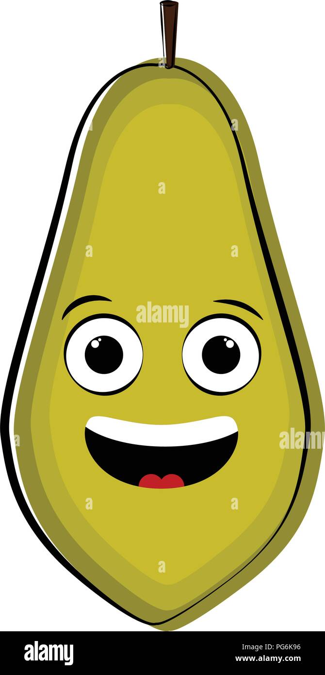 Happy papaya cartoon character emote Stock Vector Image & Art - Alamy
