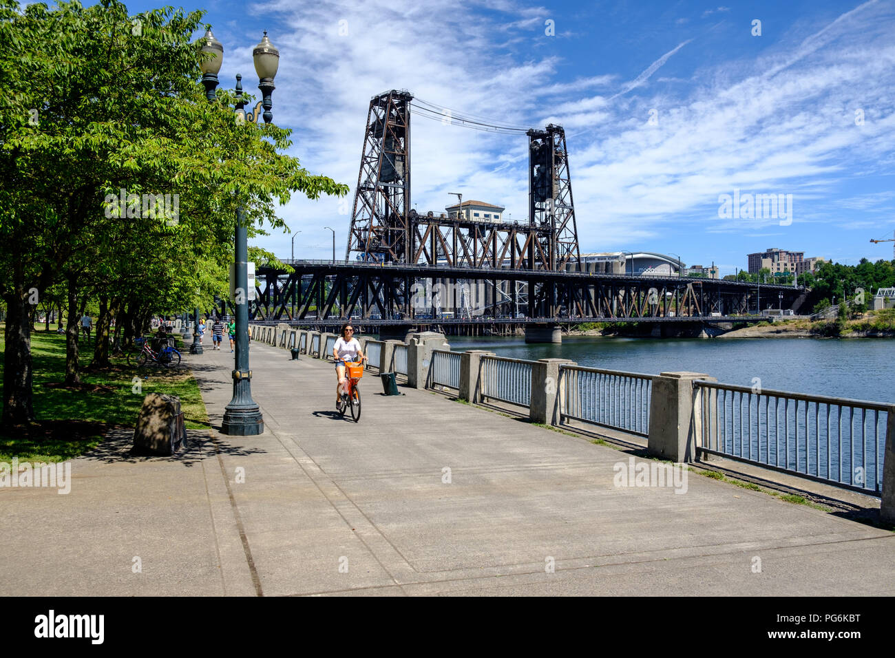Steel Vertical Lift Truss Bridge High Resolution Stock Photography and ...