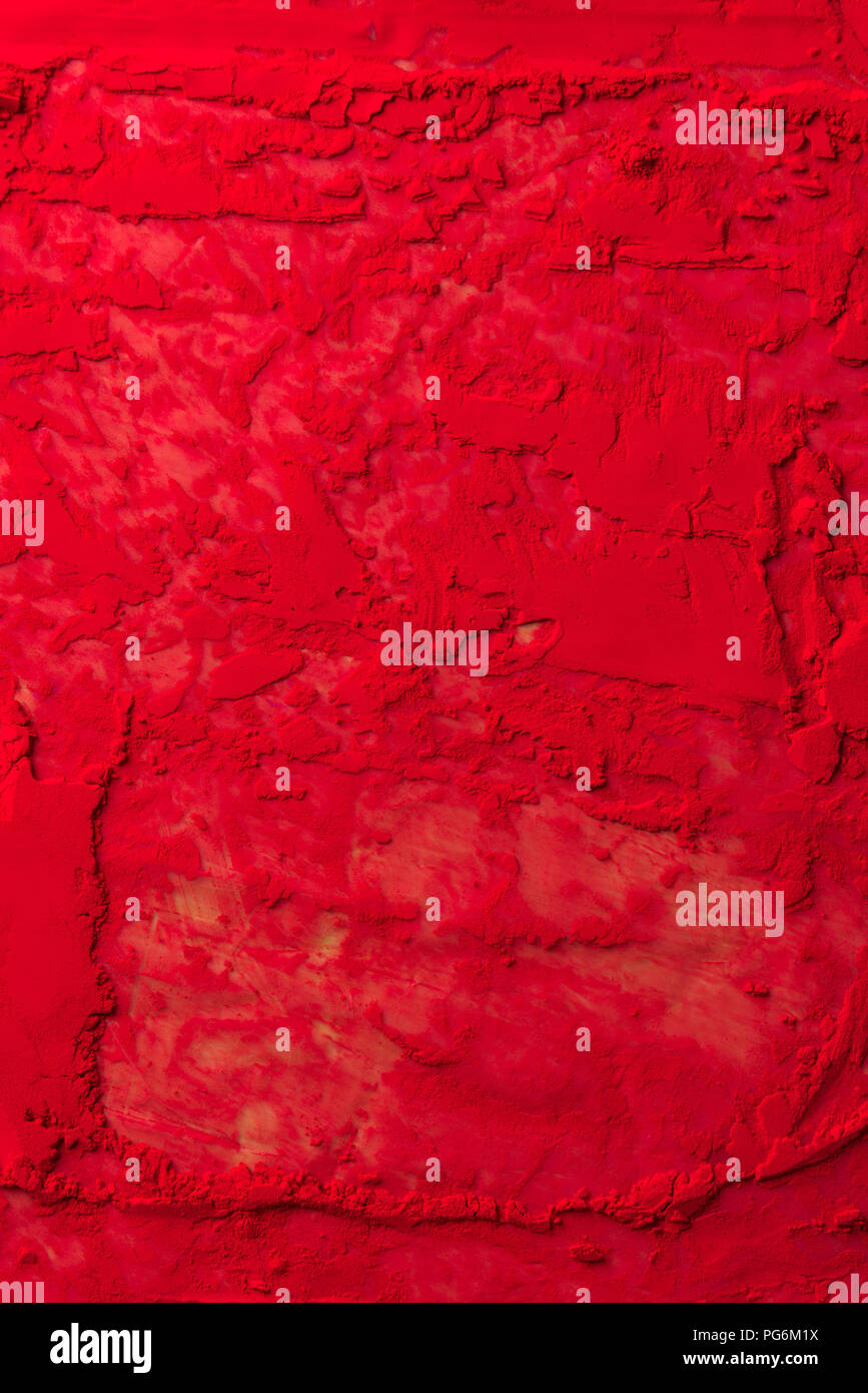 top view of red powder background Stock Photo - Alamy