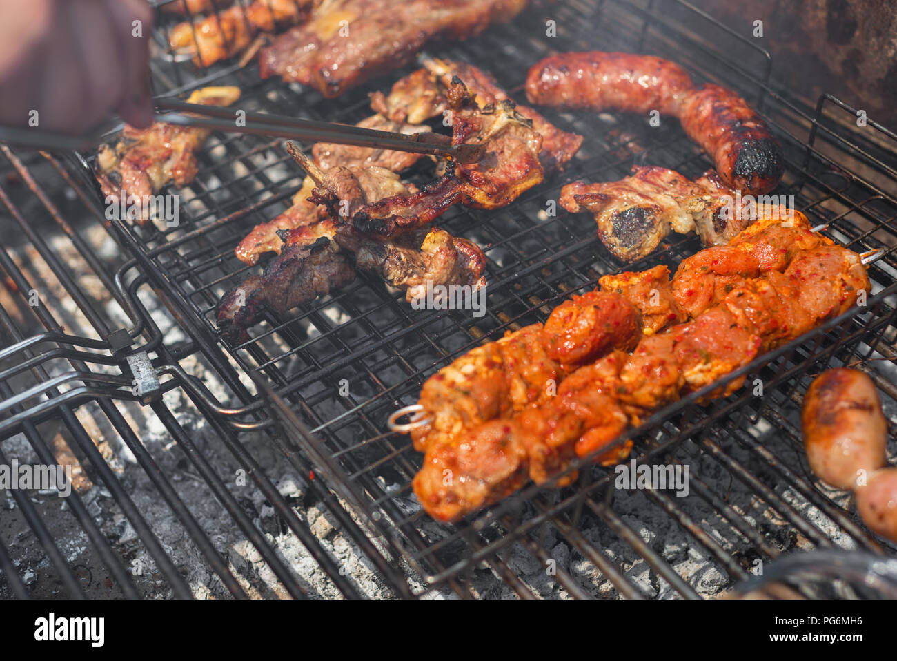 Assorted grilled hi-res stock photography and images - Alamy