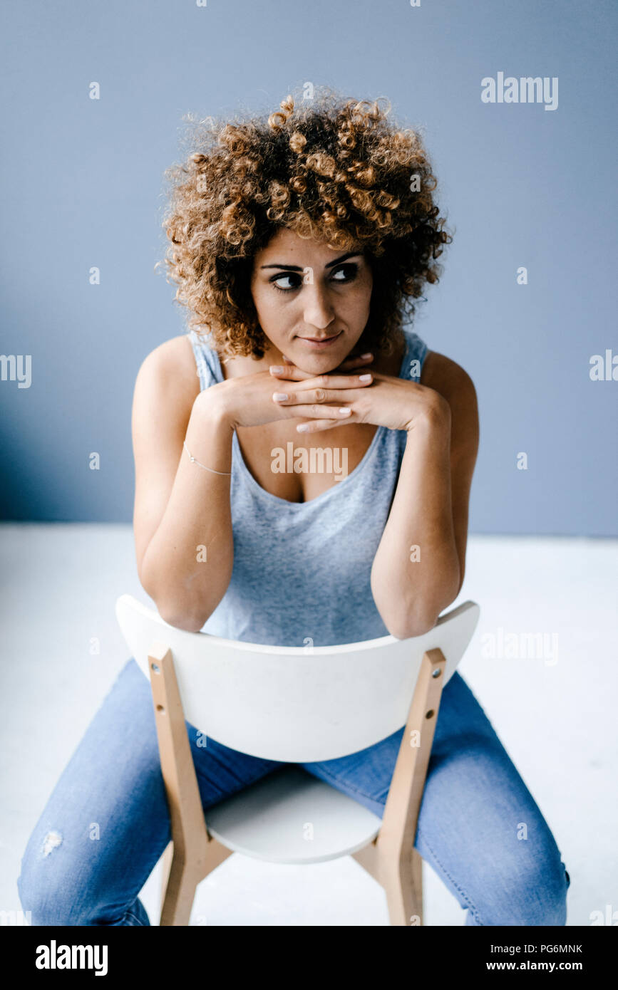 Person thinking hand on hi-res stock photography and images - Alamy