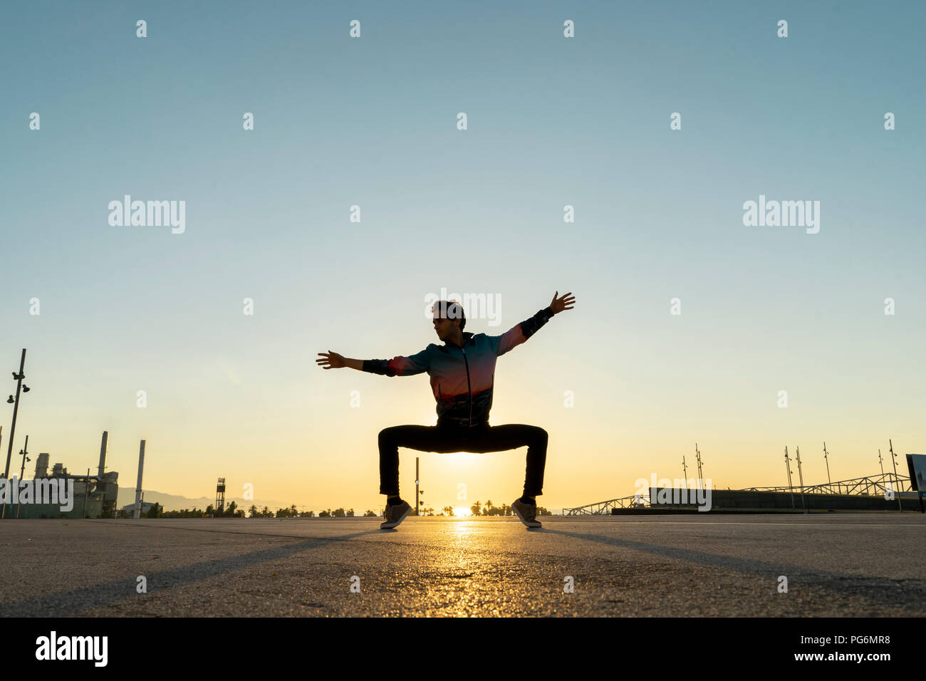Acrobat in training hi-res stock photography and images - Alamy
