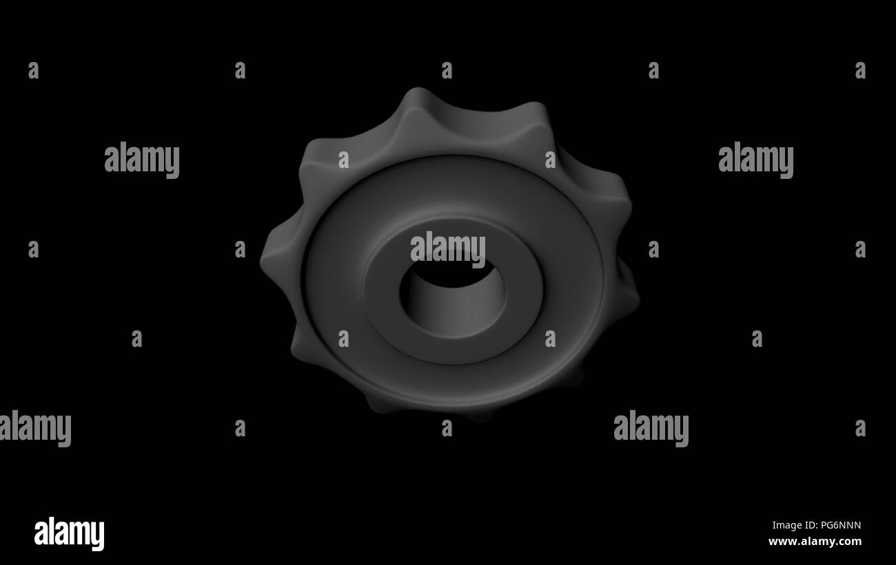 3d rendering gear Stock Photo - Alamy