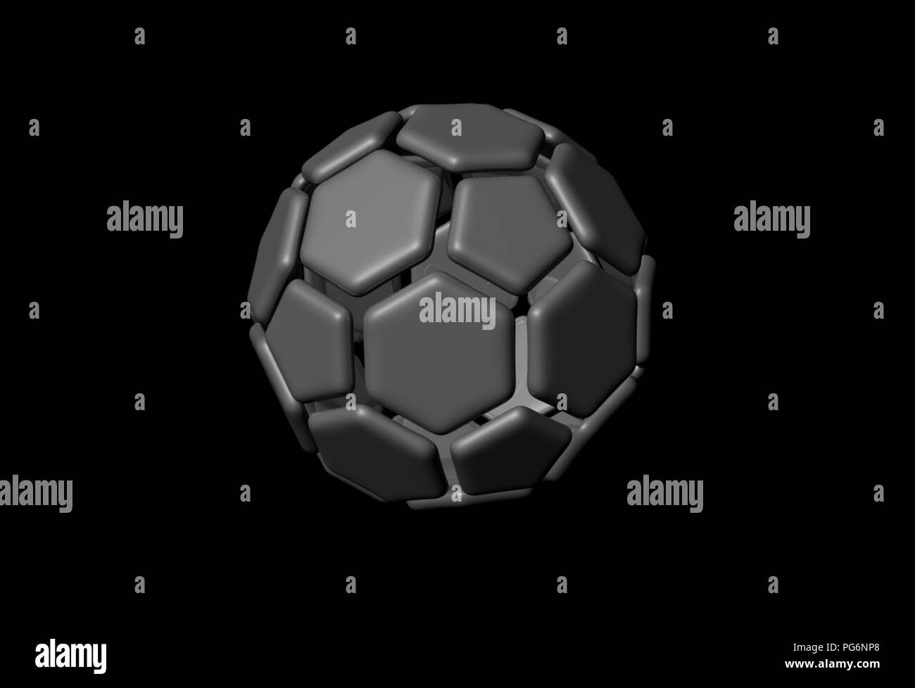 3D render of soccer ball Stock Photo - Alamy