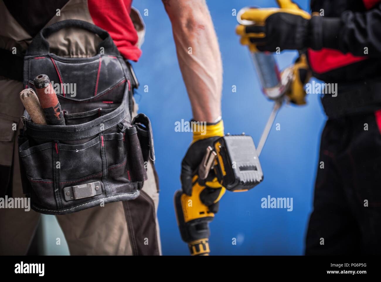 Photo of construction team hi-res stock photography and images - Alamy