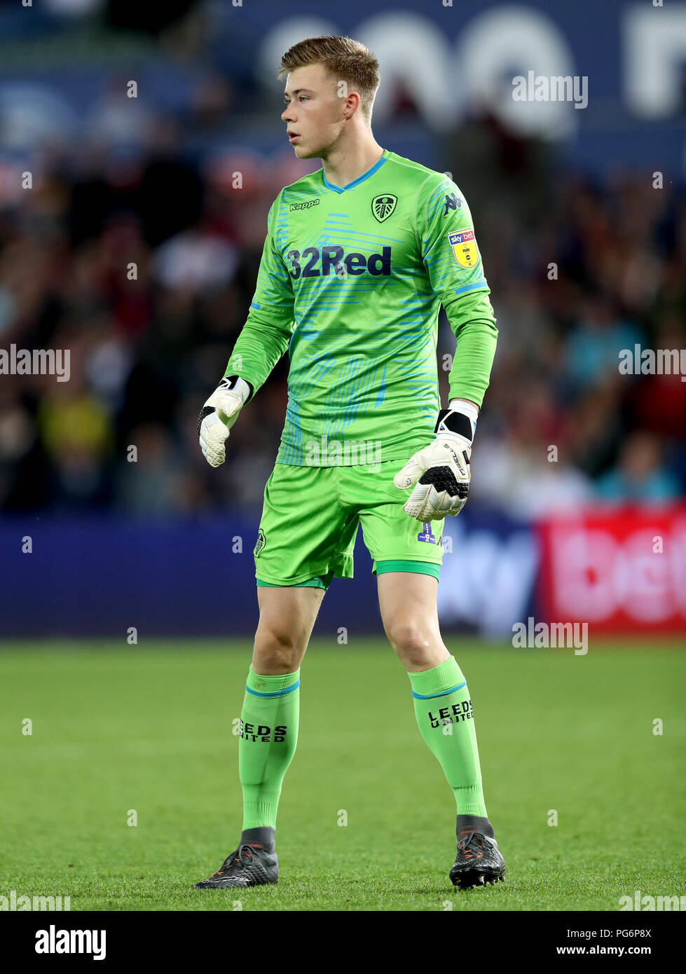 Leeds United's Goalkeeper Bailey Peacock-Farrell during the Sky Bet ...