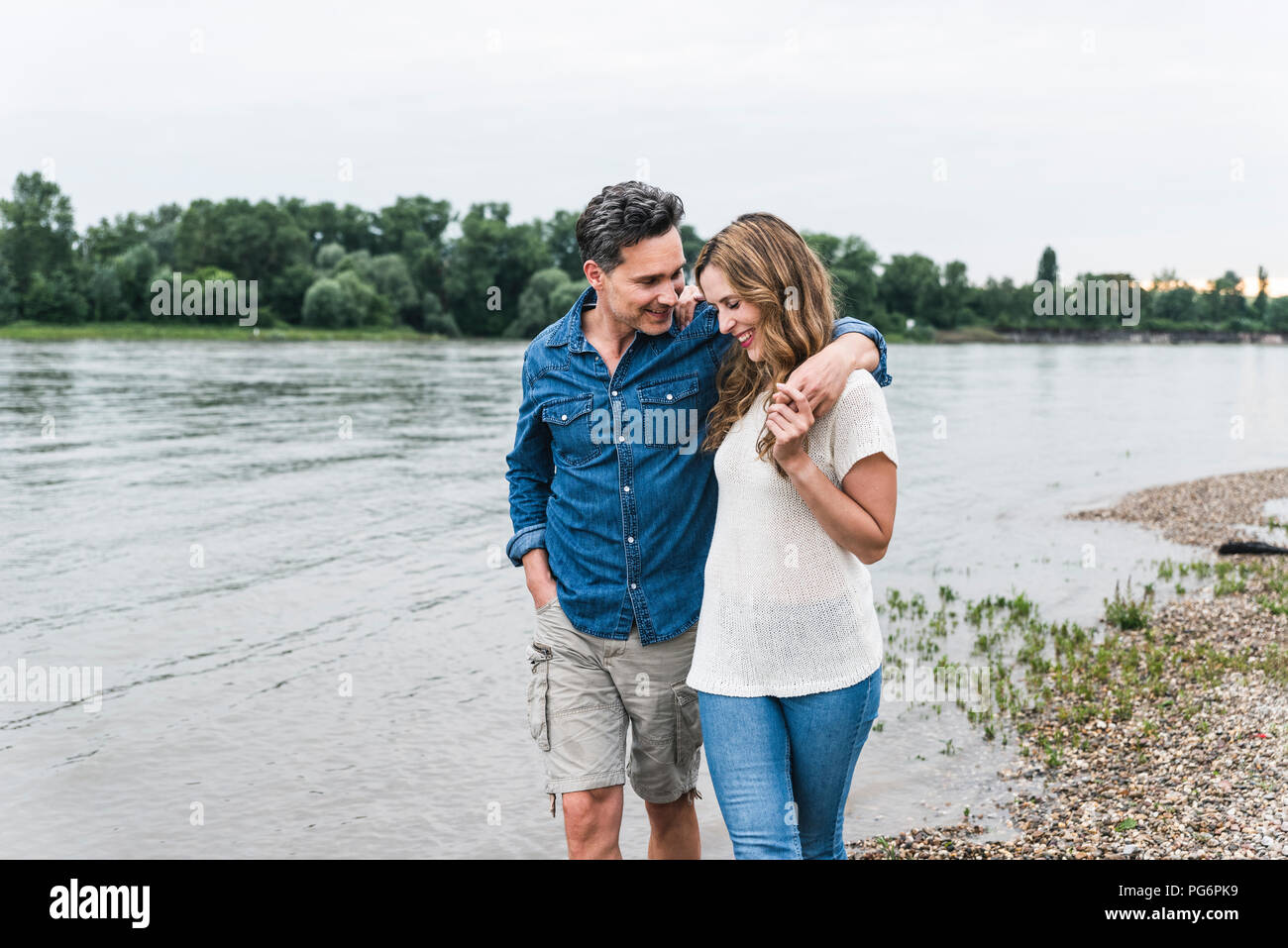 Enjoy riverside walk view hi-res stock photography and images - Alamy