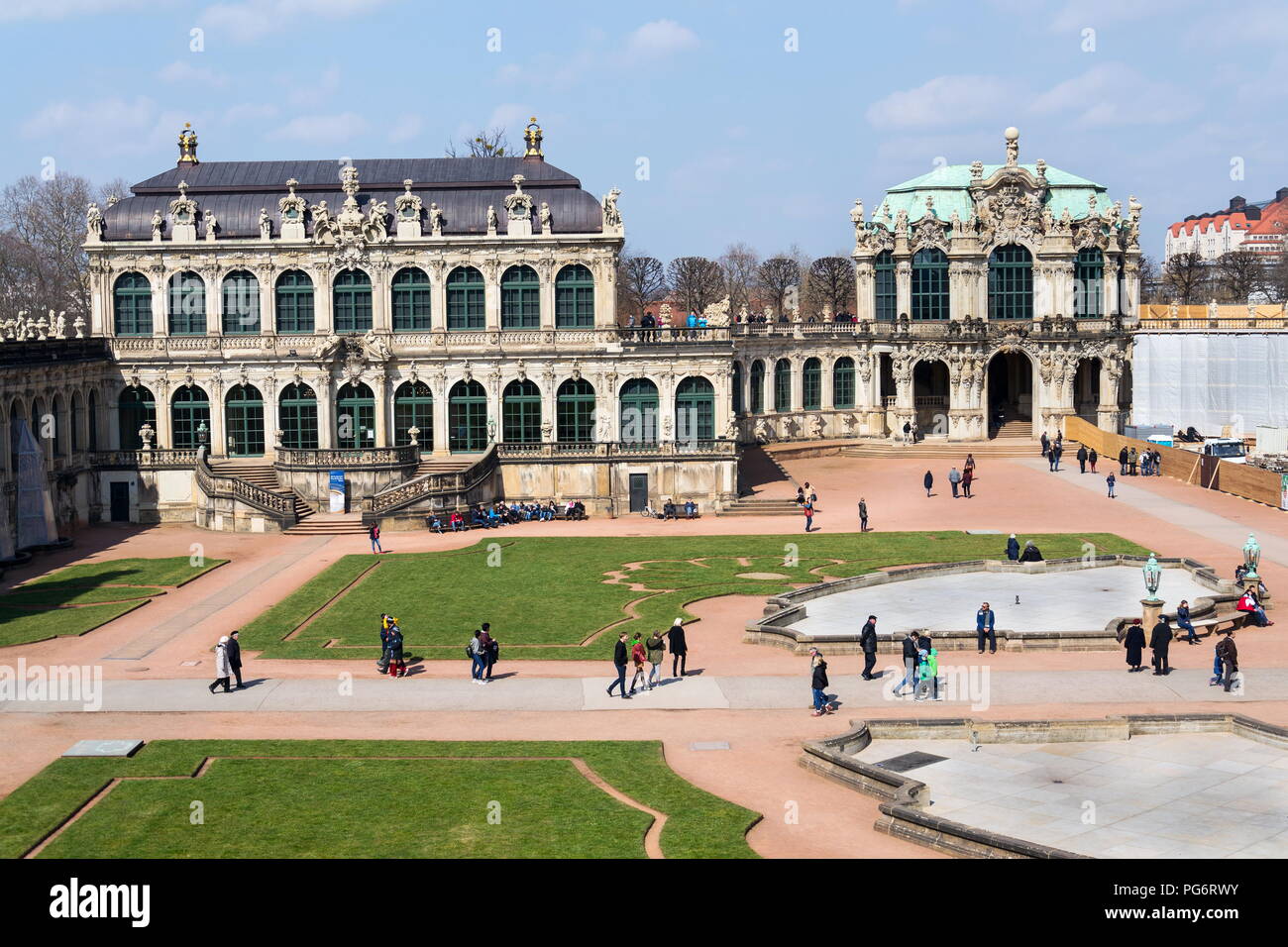 Museum art culture people dresden castle hi-res stock photography and ...