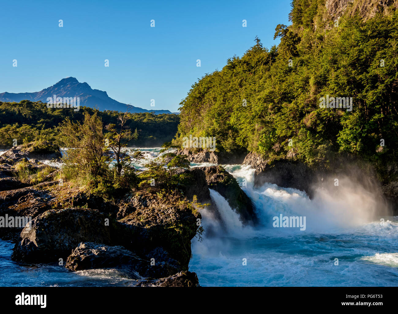 Petrohue waterfalls hi-res stock photography and images - Alamy