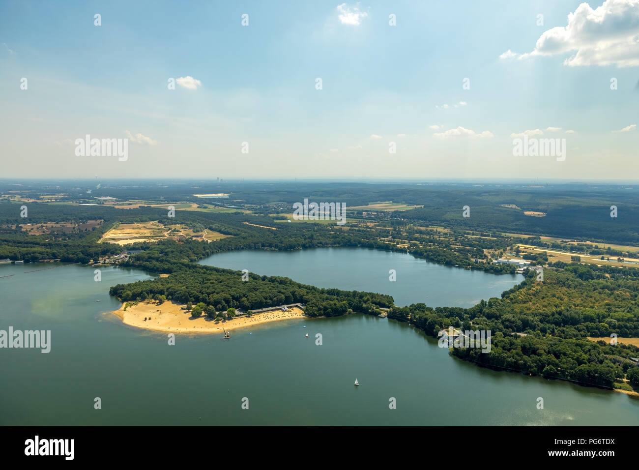 Strandbad haltern halterner stausee hi-res stock photography and images ...