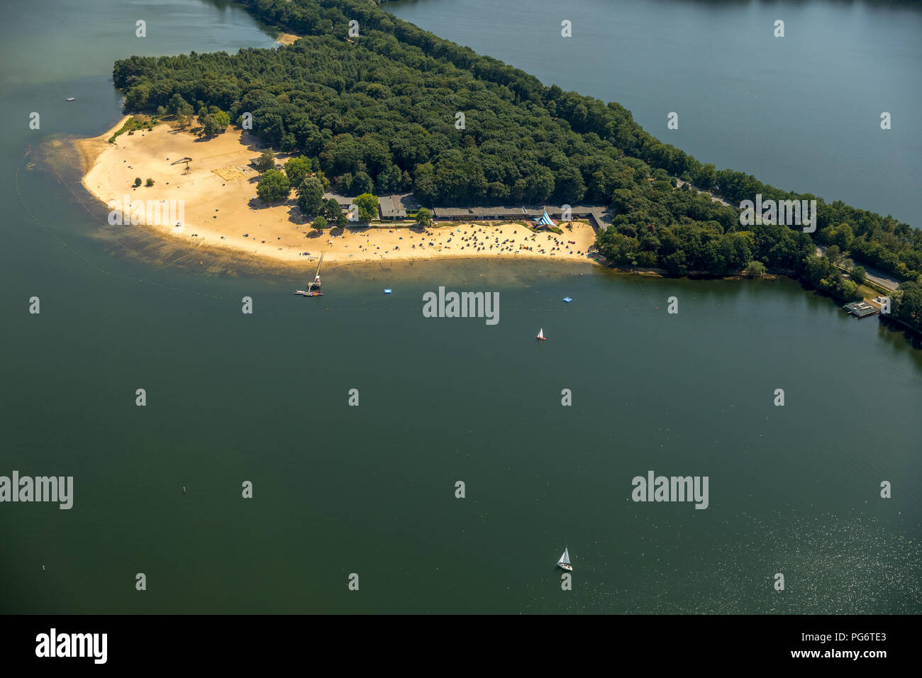 Strandbad am halterner stausee hi-res stock photography and images - Alamy