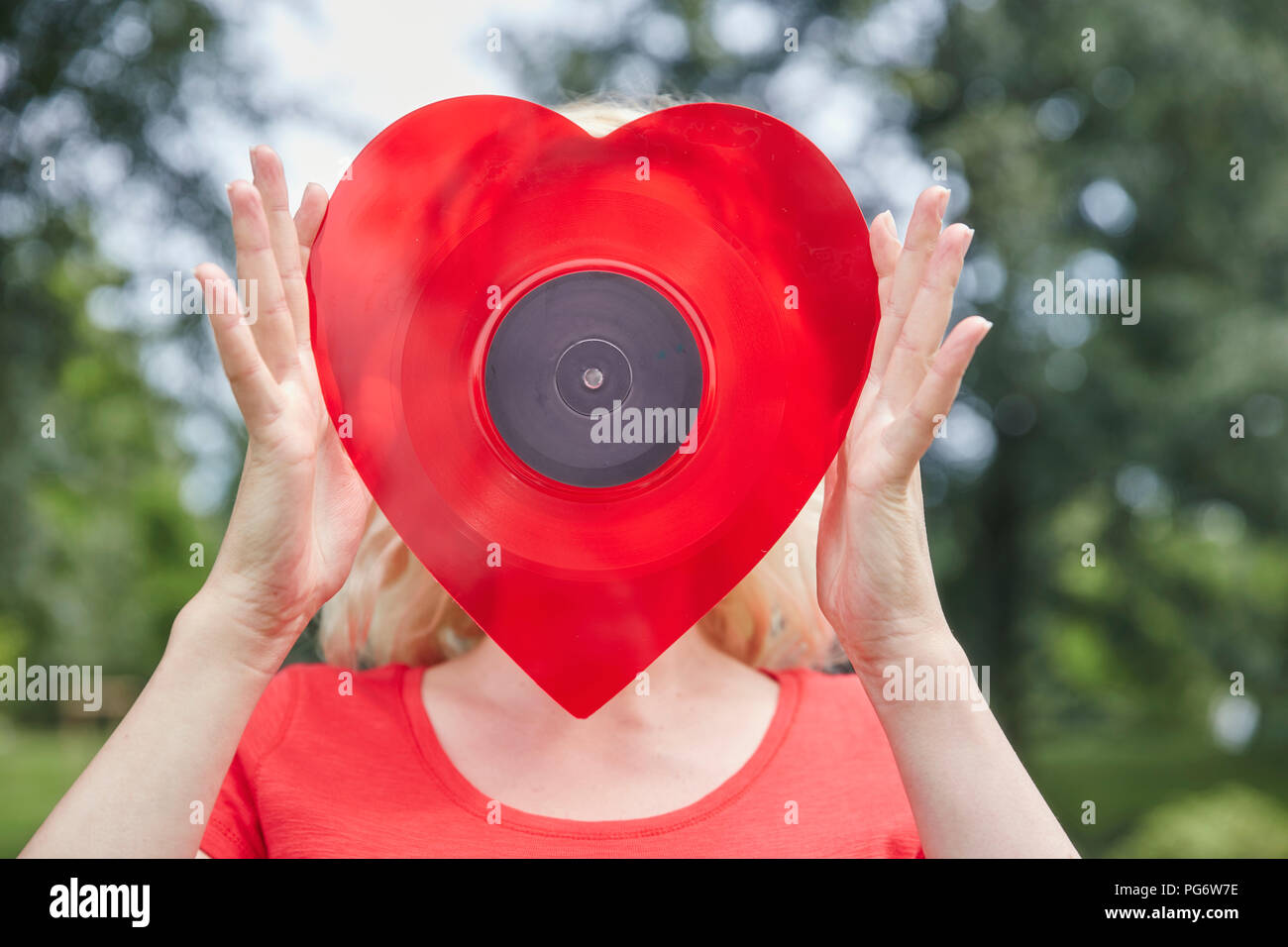 Record heart hi-res stock photography and images - Alamy