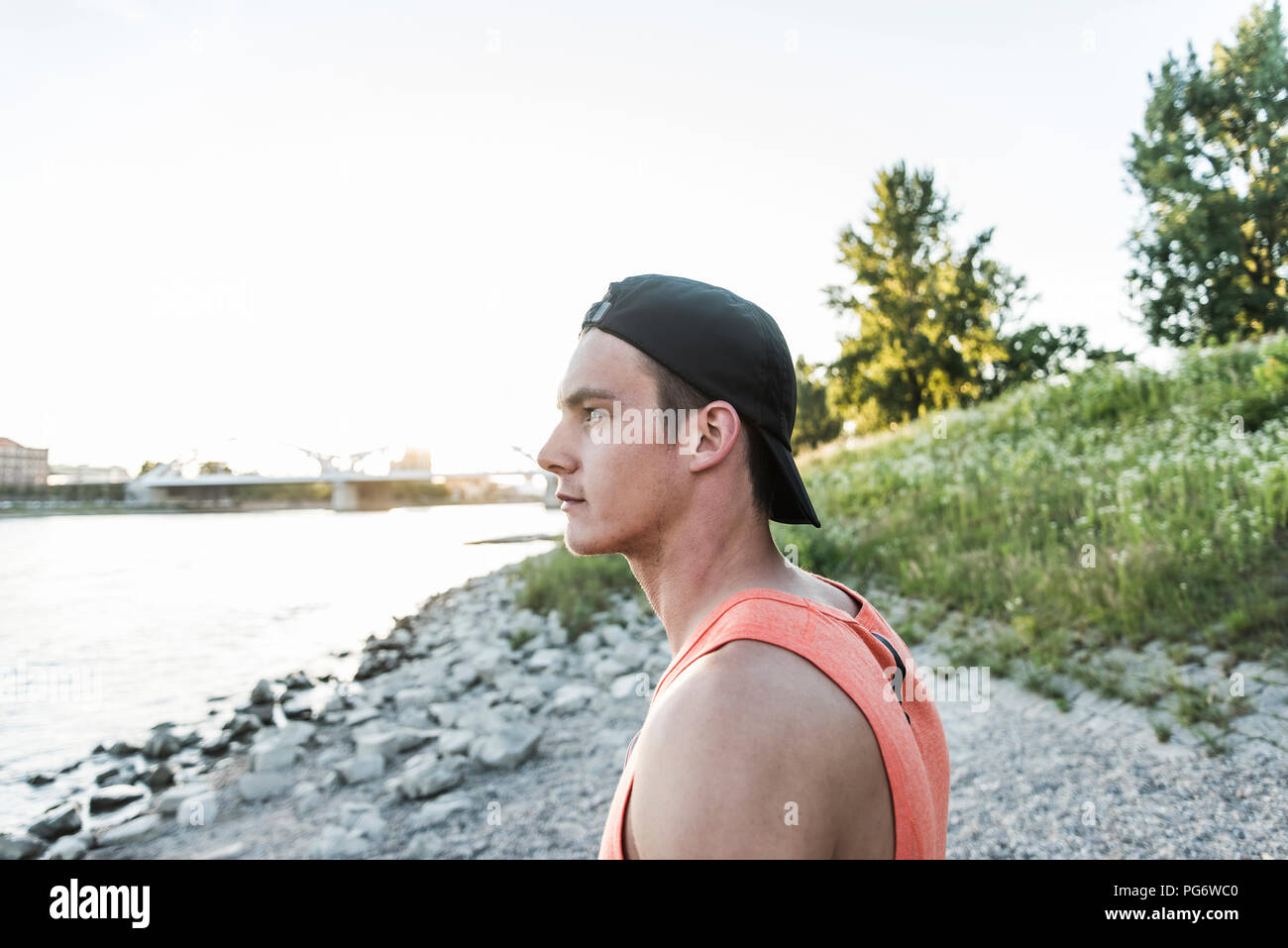 Image man wearing thinking cap hi-res stock photography and images - Alamy