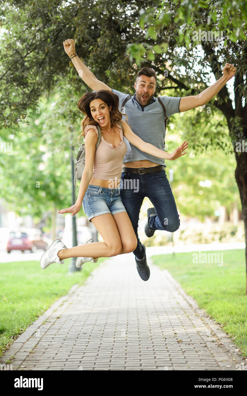 Jumping head on into the camera hi-res stock photography and images - Alamy