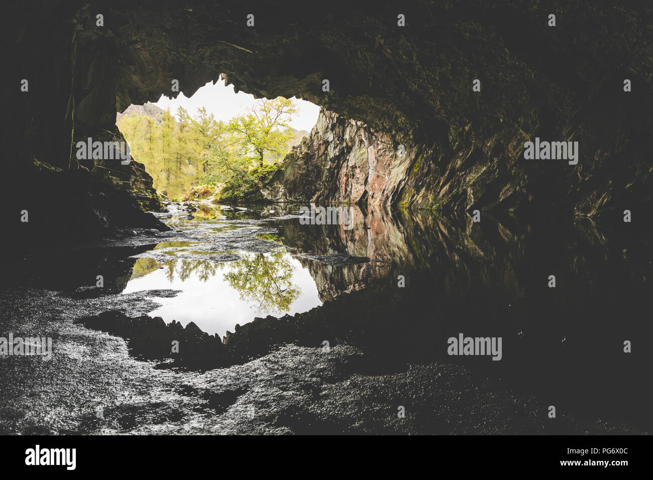 Rydall cave hi-res stock photography and images - Alamy