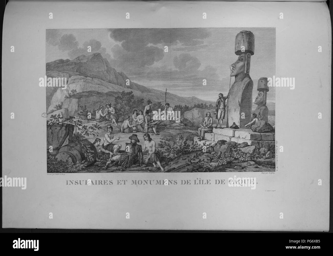 Atlas du voyage de La Pérouse (Milet de Mureau, 1797).f14 Stock Photo ...