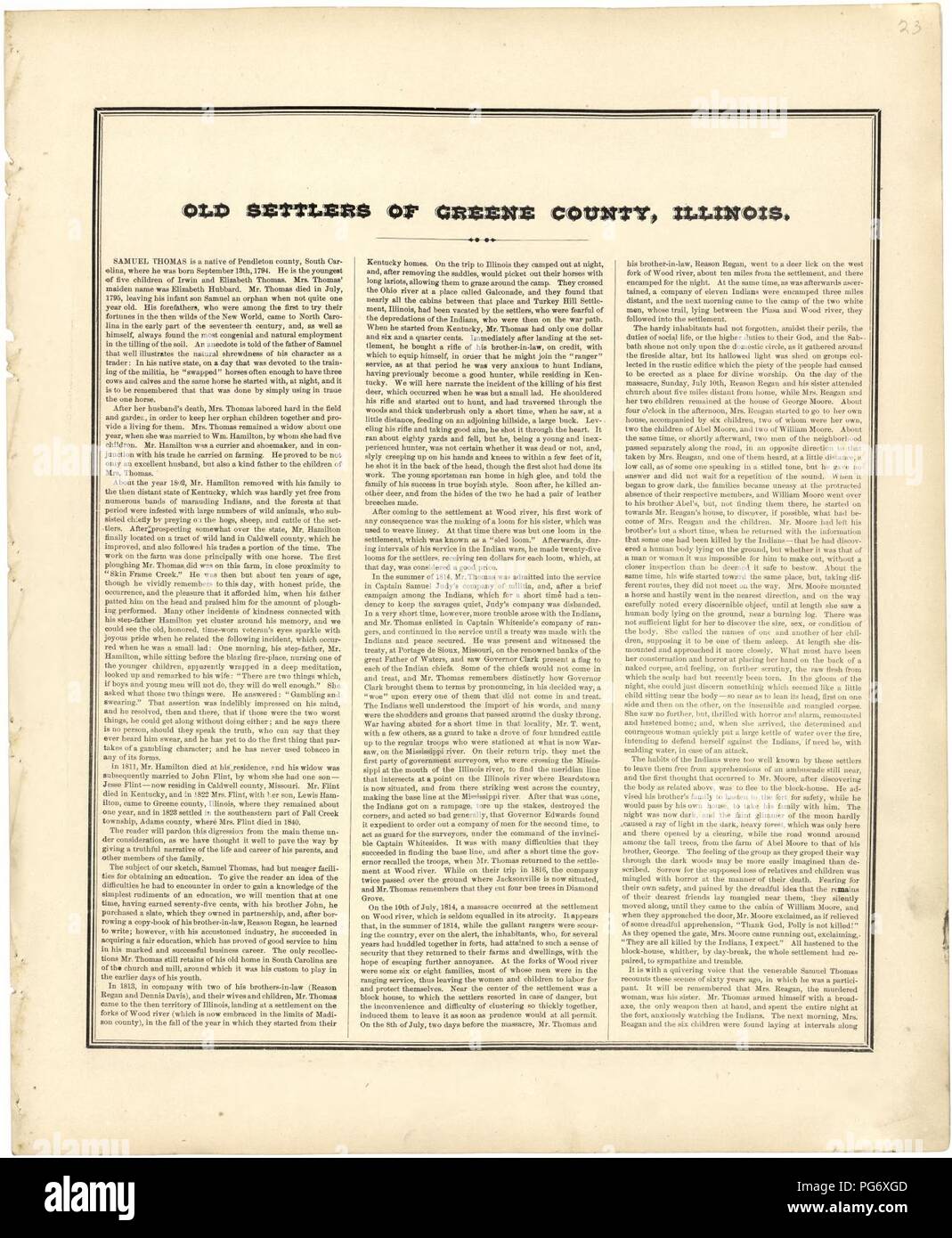 Greene county map hi-res stock photography and images - Alamy