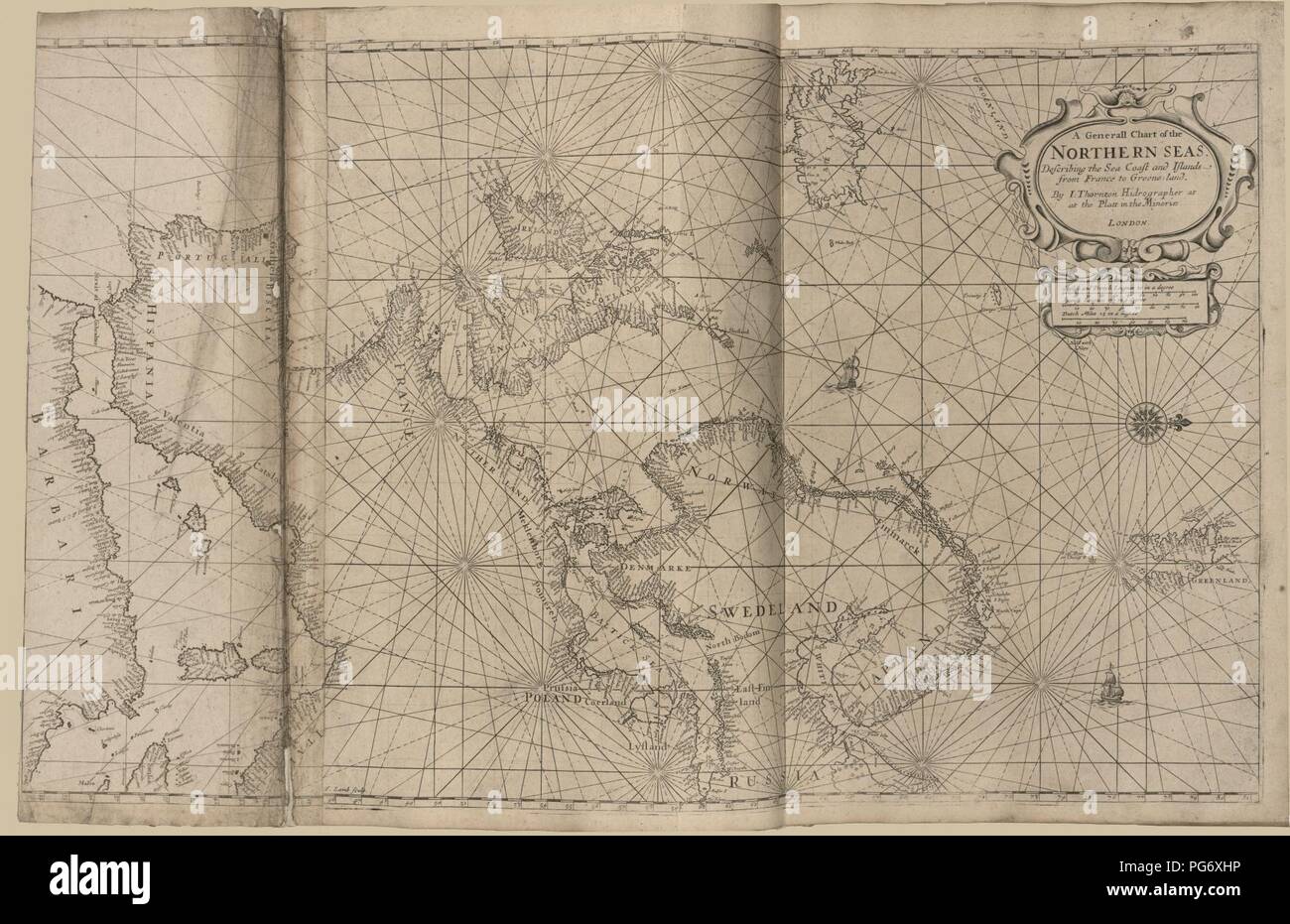 Historical sea charts hi-res stock photography and images - Alamy