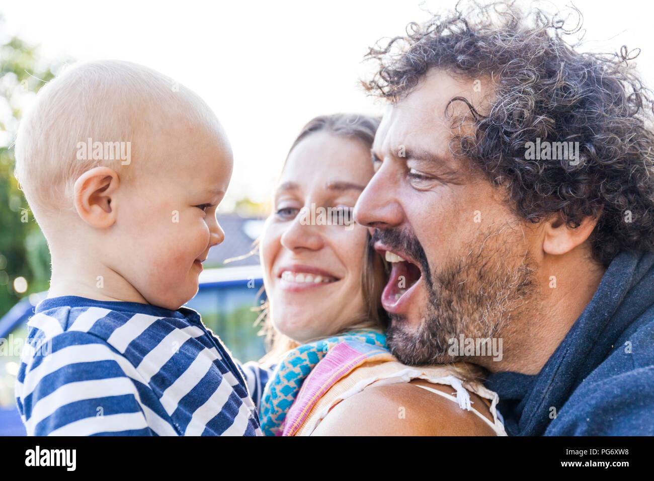 Family fun together hi-res stock photography and images - Alamy