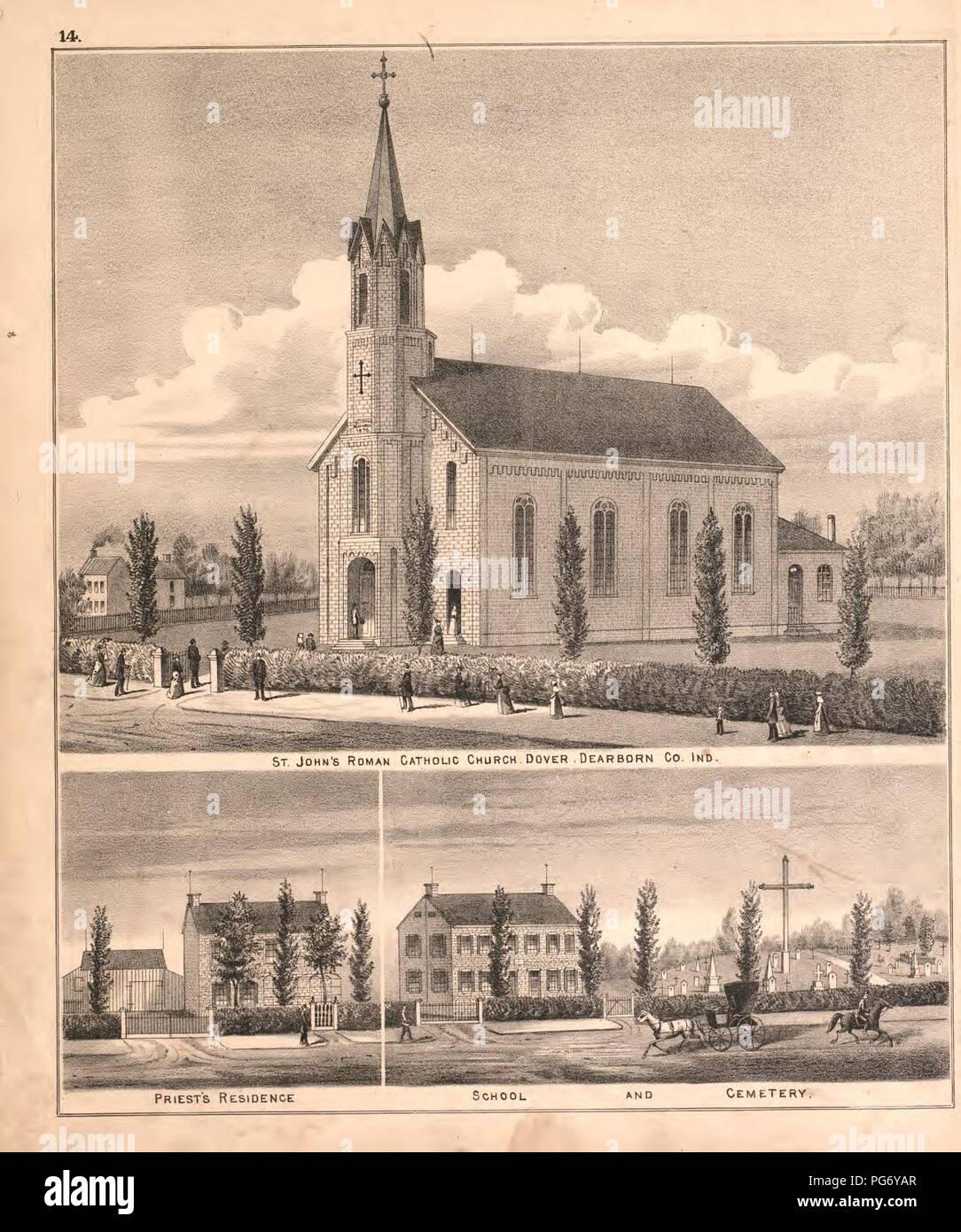 Atlas of Dearborn County, Indiana - to which is added a map of the ...