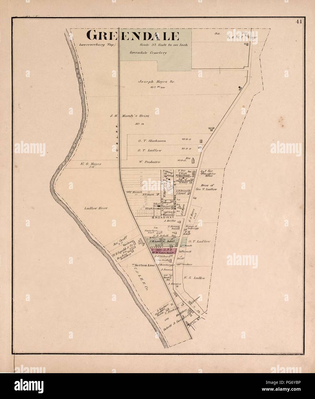 Atlas of Dearborn County, Indiana - to which is added a map of the ...