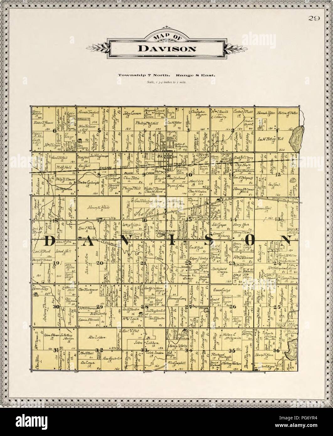 Atlas of Genesee County, Michigan - containing maps of every township ...
