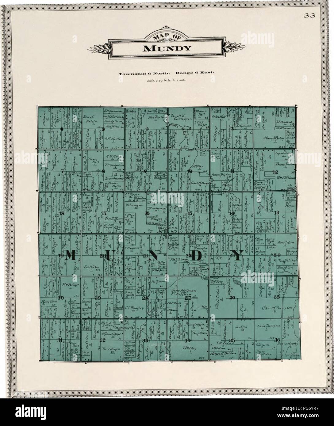 Atlas of Genesee County, Michigan - containing maps of every township ...