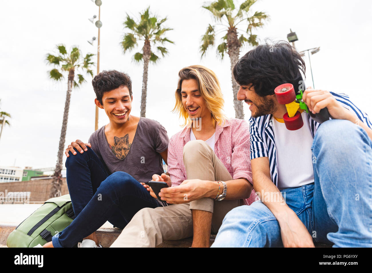 Three friends having fun together Stock Photo - Alamy Three friends having fun together Stock Photo - Alamy