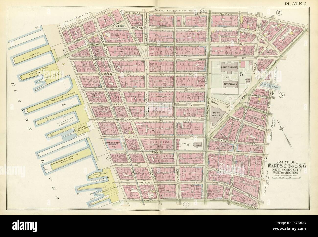 Atlas of the city of New York, Manhattan Island - from actual surveys ...