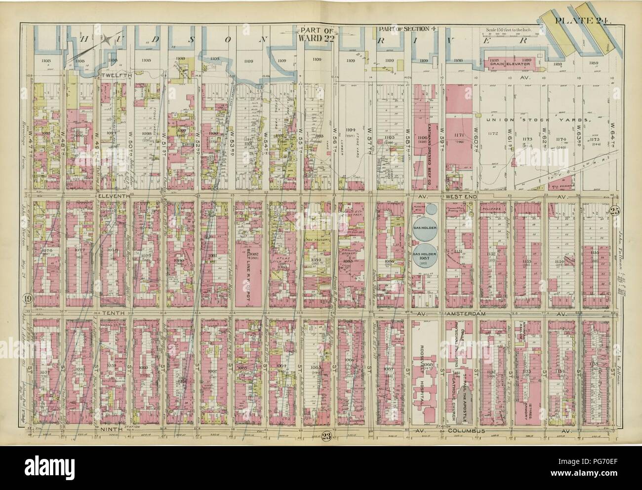 Atlas of the city of New York, Manhattan Island - from actual surveys ...