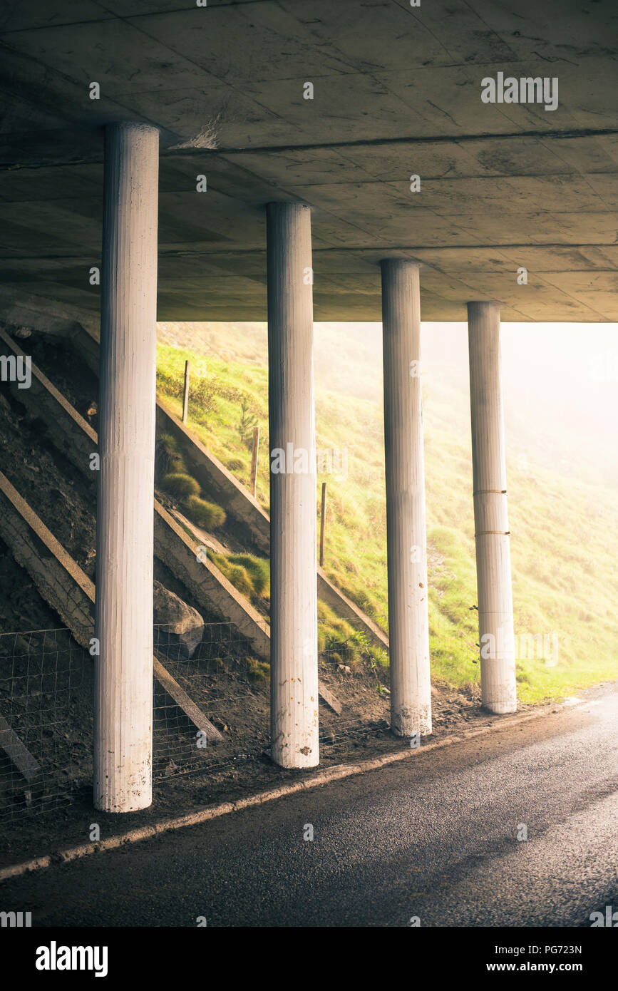Road columns hi-res stock photography and images - Alamy
