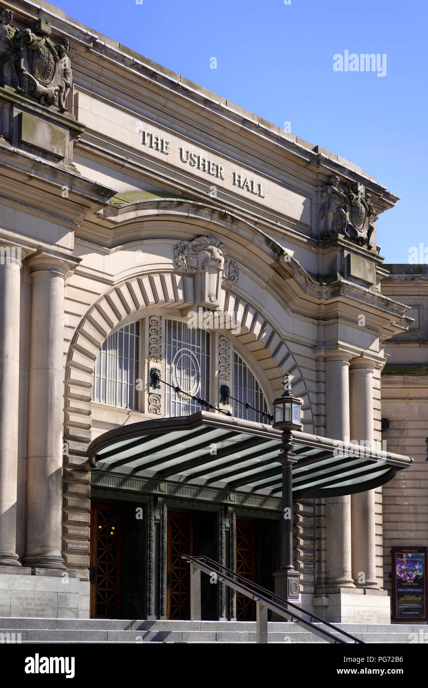 Usher Hall Steps High Resolution Stock Photography and Images - Alamy