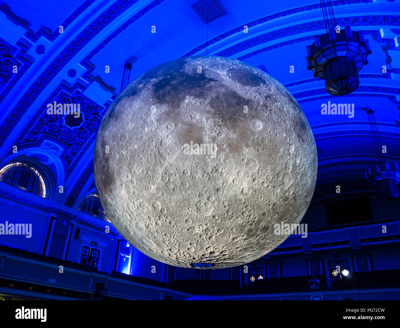 Museum of the Moon, artwork by Luke Jerram Stock Photo - Alamy