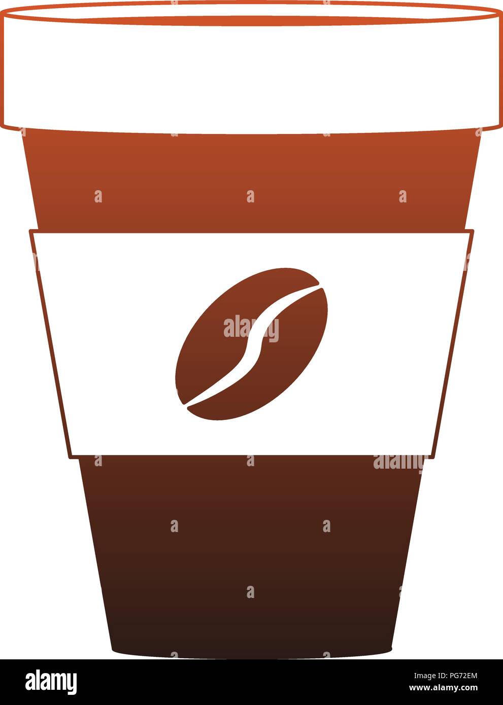 Red cup to go Stock Vector Images - Alamy