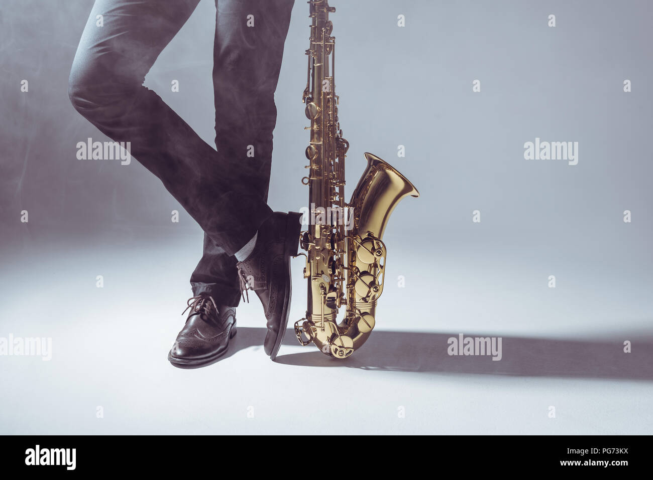 Sax section hi-res stock photography and images - Alamy