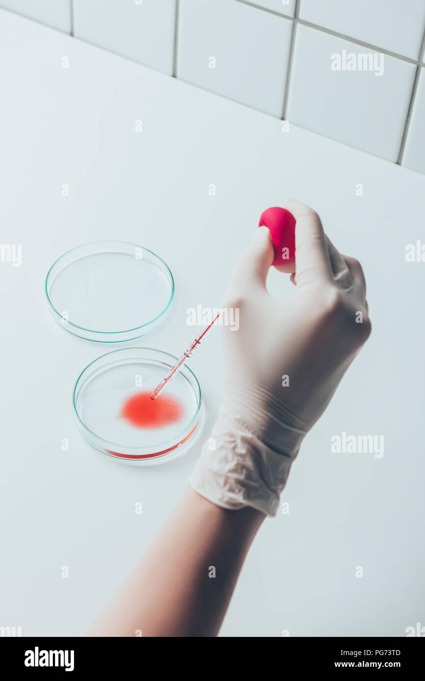 Pouring blood hi-res stock photography and images - Alamy