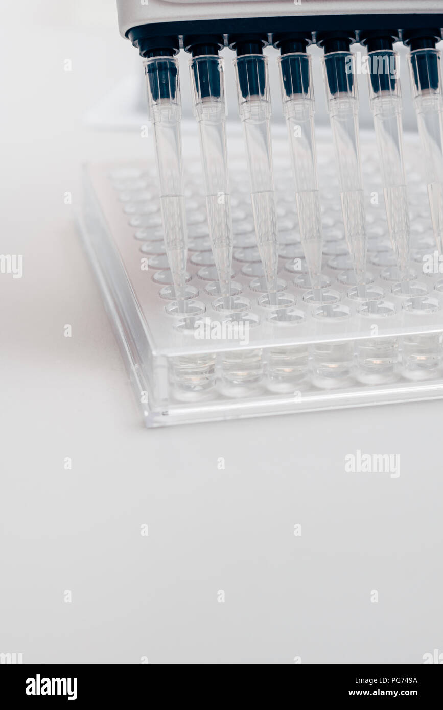 Multichannel Pipette High Resolution Stock Photography and Images - Alamy