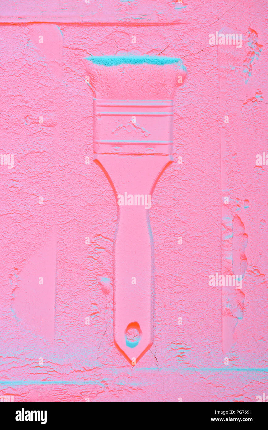 Top view paint hi-res stock photography and images - Alamy