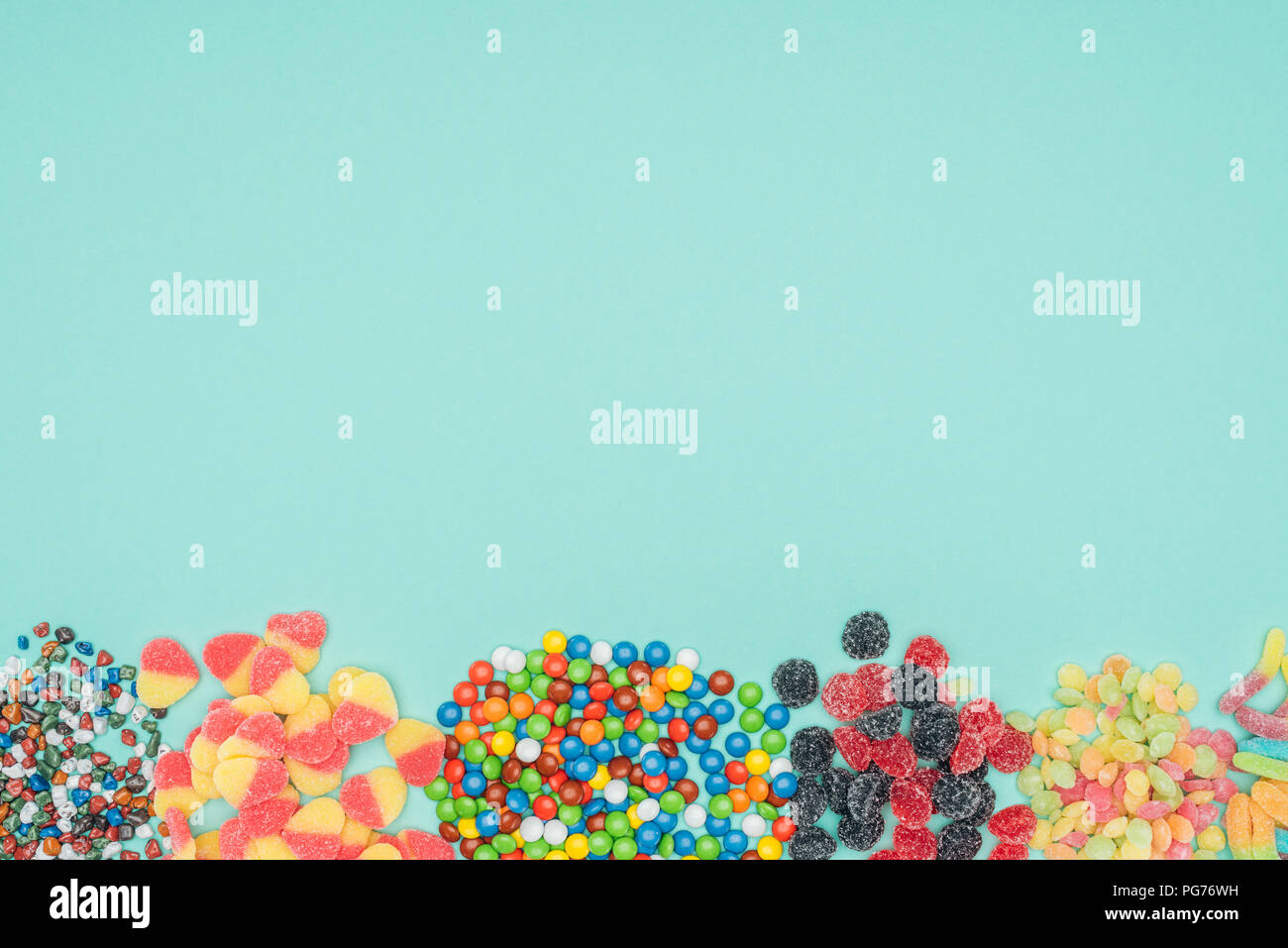 Sweets colored marshmallows on hi-res stock photography and images - Alamy