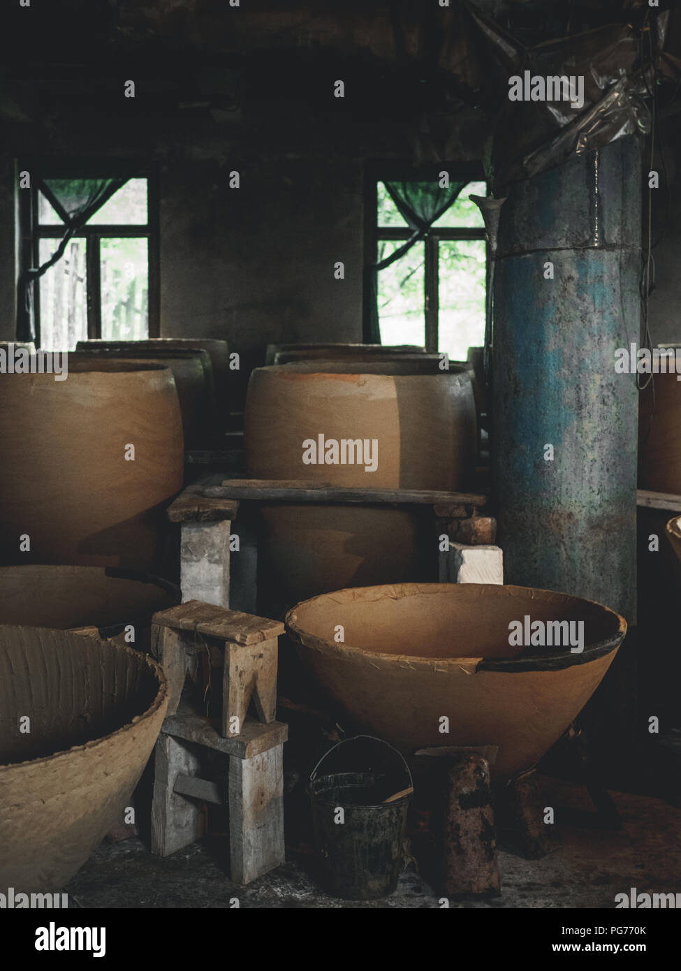 Clay cisterns hi-res stock photography and images - Alamy