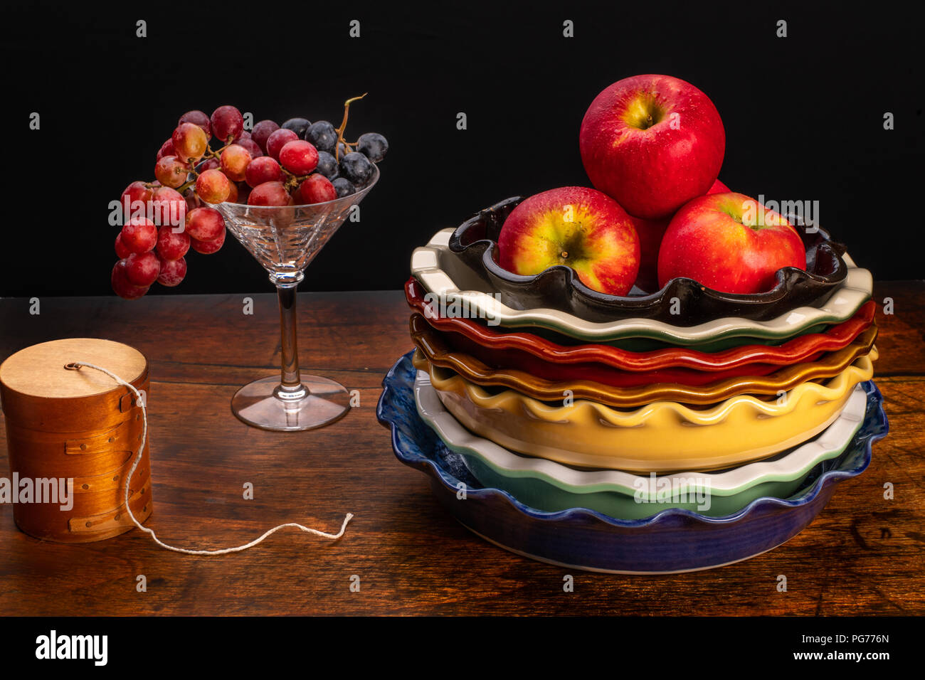 Still life pie for holiday Stock Photo - Alamy