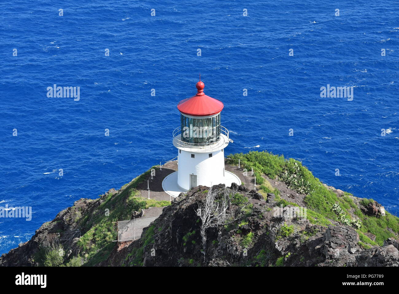 Hawaii, Oahu, Makapu'u Lighthouse Stock Photo - Alamy